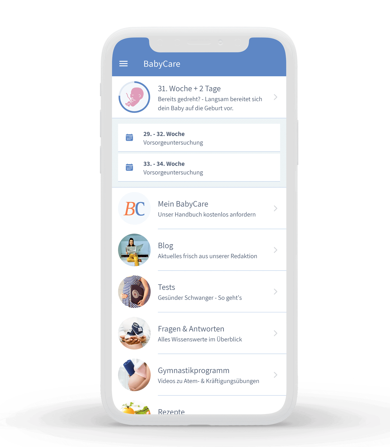 BabyCare - für eine gesunde Schwangerschaft